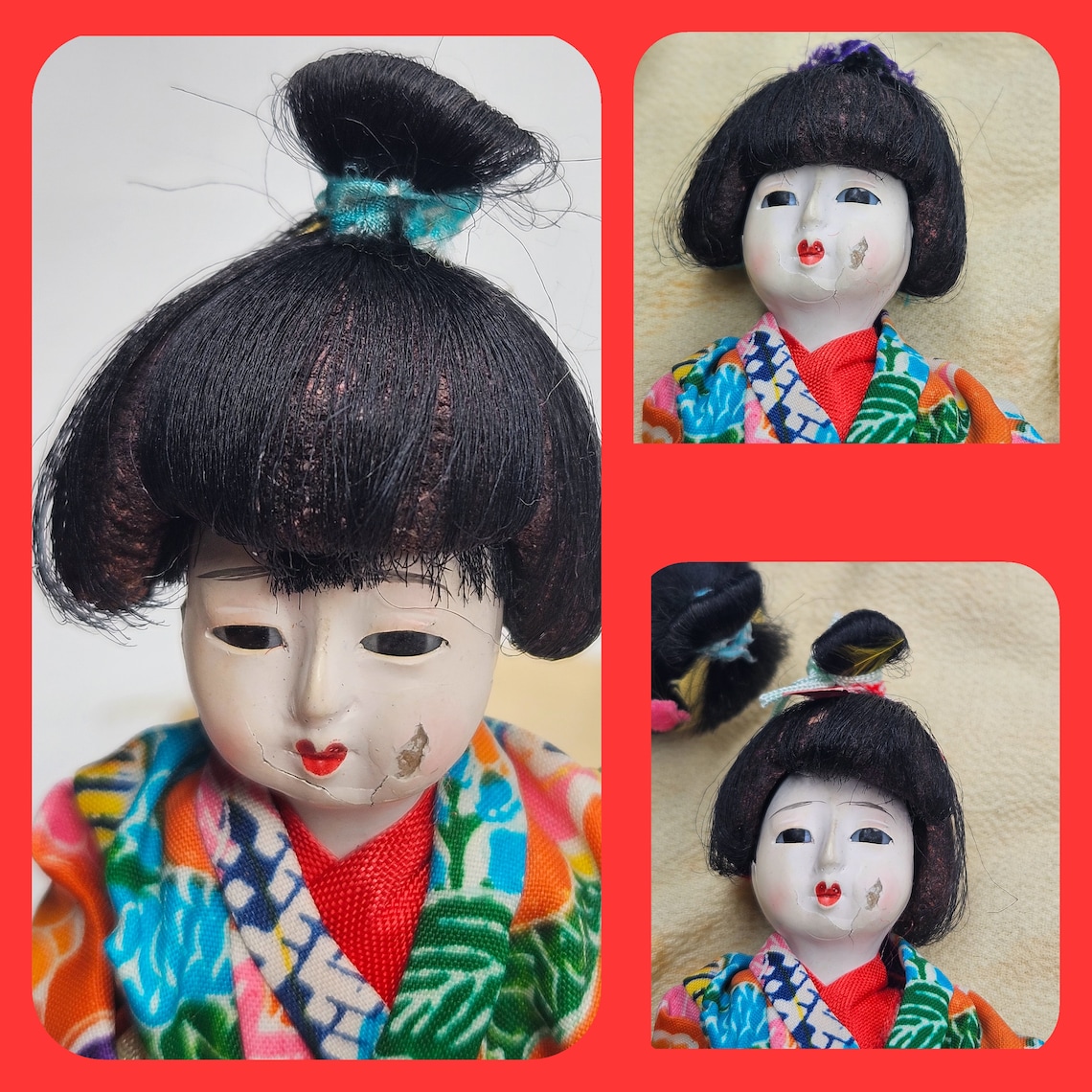 Vintage Japanese Hanako Doll - Etsy