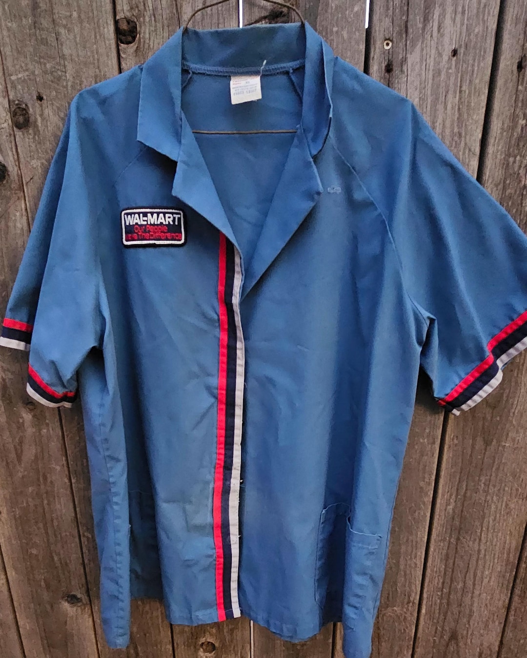 Vintage 1980s Walmart Uniform Shirt - Etsy