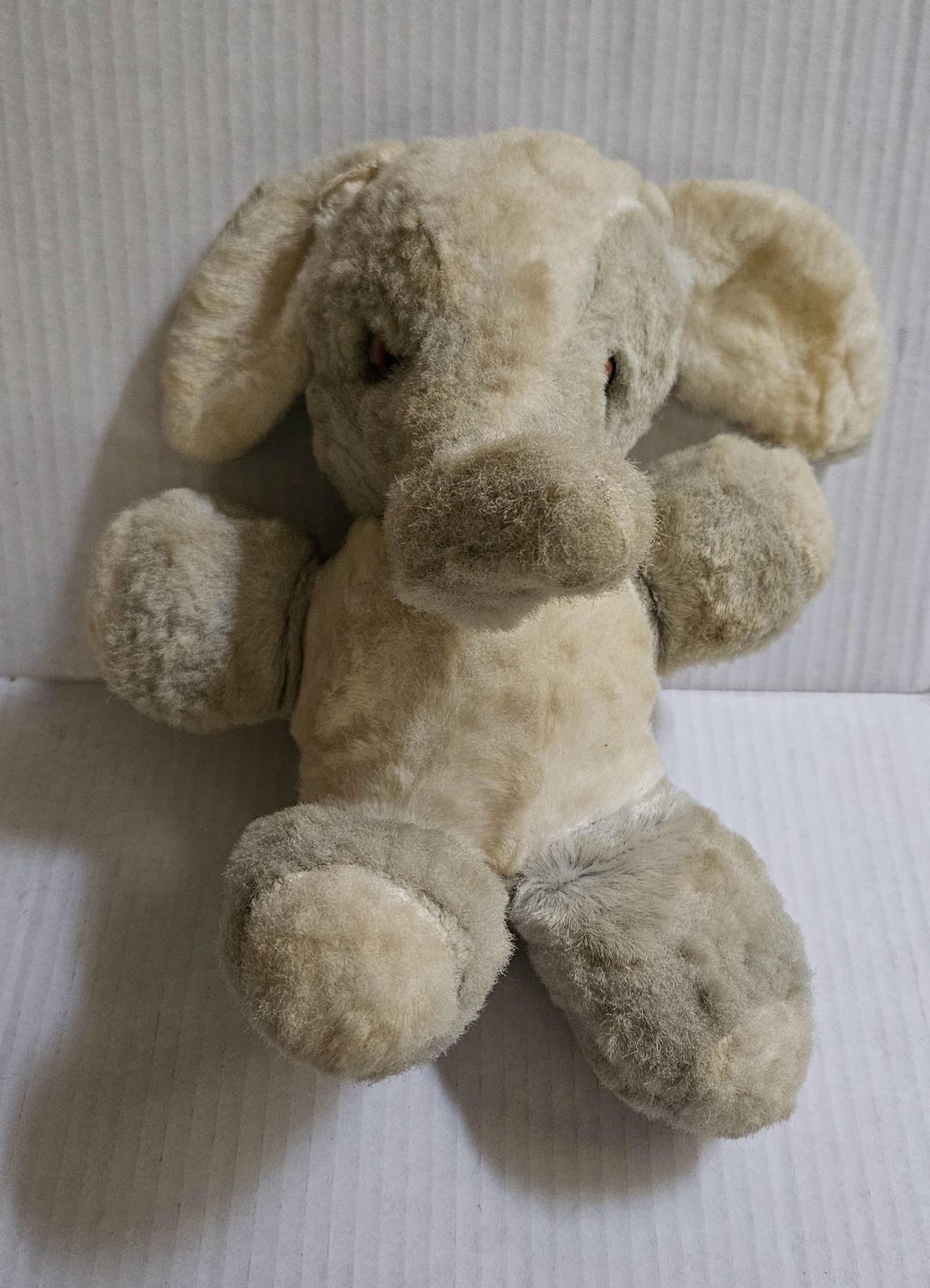 Vintage Plush Elephant Music Box - Etsy