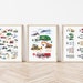Woodland Alphabet Poster, Woodland Alphabet Print, Woodland Nursery ...