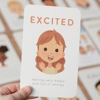 Emotion Flashcards, Zones of Regulation Cards for Kids – Calming Corner ...