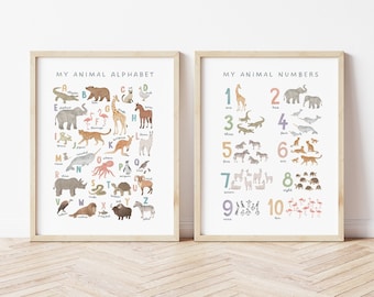 Animal ABC - Etsy