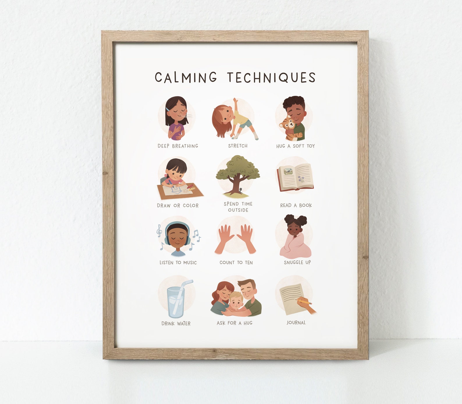 Feelings Poster, Calming Techniques, Calming Corner, Emotions Chart ...