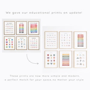 Colors Print, Educational Print, Printable Wall Art, Colors Poster ...