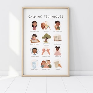 Feelings Poster, Calming Techniques, Calming Corner, Emotions Chart ...