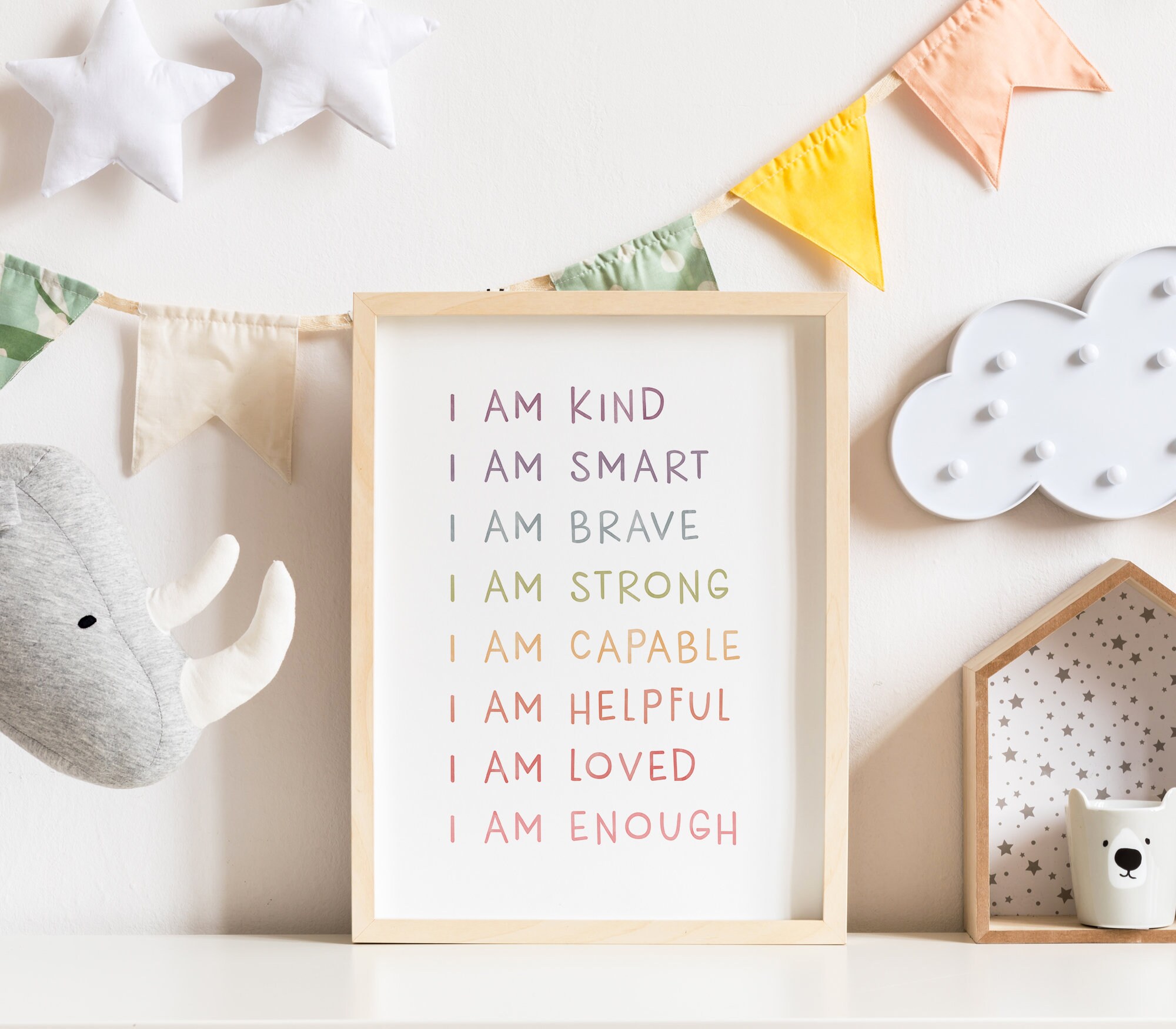 Feelings Poster Emotions Chart Classroom Decor Affirmations | Etsy UK