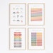 Educational Prints, Set of 8 Preschool Posters, Classroom Decor ...
