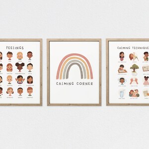 Feelings Poster, Calming Techniques, Calming Corner, Emotions Chart ...