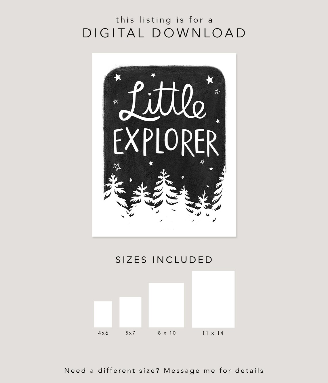 Little Explorer Printable Little Explorer Wall Art Nursery - Etsy