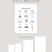 Weather Poster Educational Print Printable Wall Art Weather - Etsy