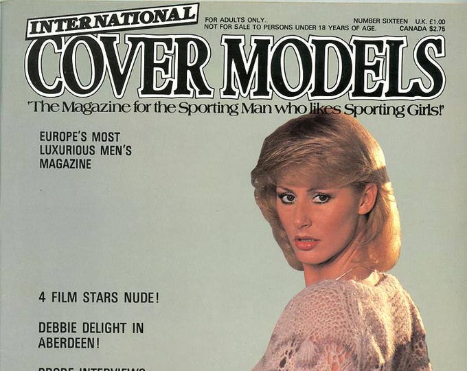 International Cover Models Magazine 1979 British 4 Film - Etsy
