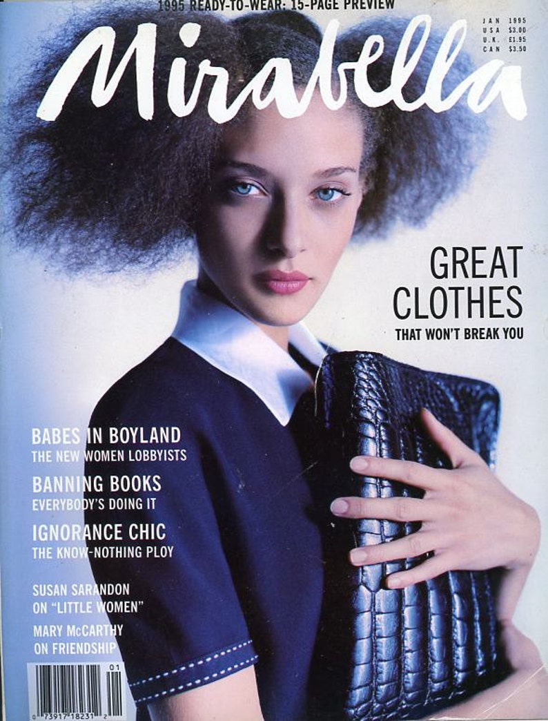 Susan Sarandon on little Women Mirabella Magazine 1995 Mary Mccarthy on ...