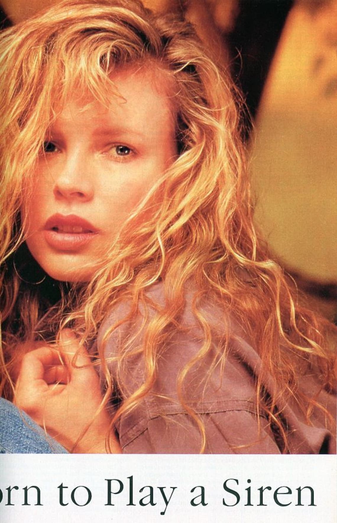 Magazine Cosmopolitan Magazine 1991 Kim Basinger Cover & Story - Etsy