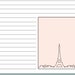 Printable Paris Notepaper | Feminine Planner Sheets | Eiffel Tower ...