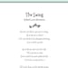 The Swing Poem Print by Robert Louis Stevenson | Digital Download ...