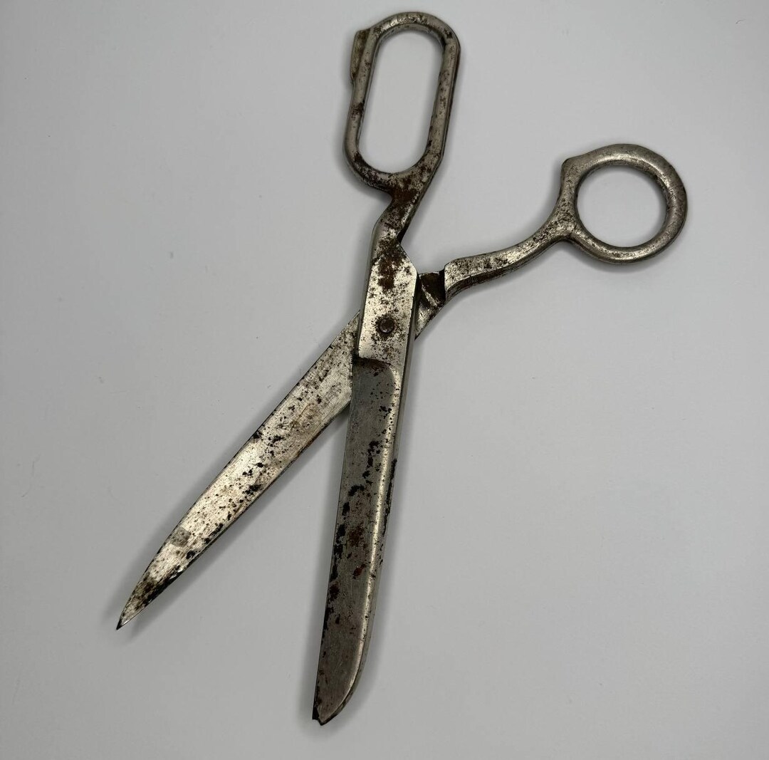 Soviet Old Metal Scissors for Sewing. - Etsy
