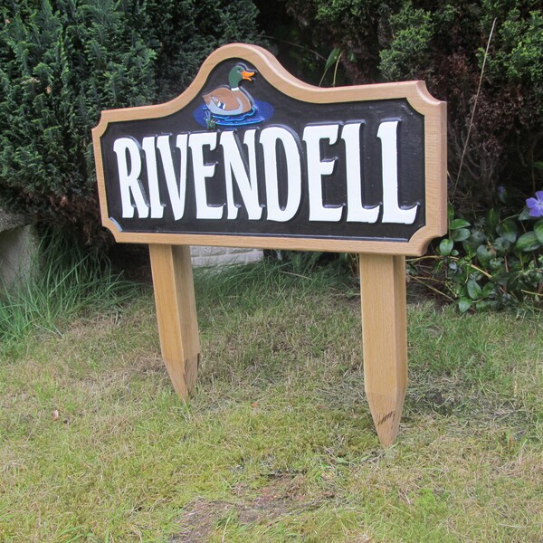 Wooden Driveway Signs - Etsy UK