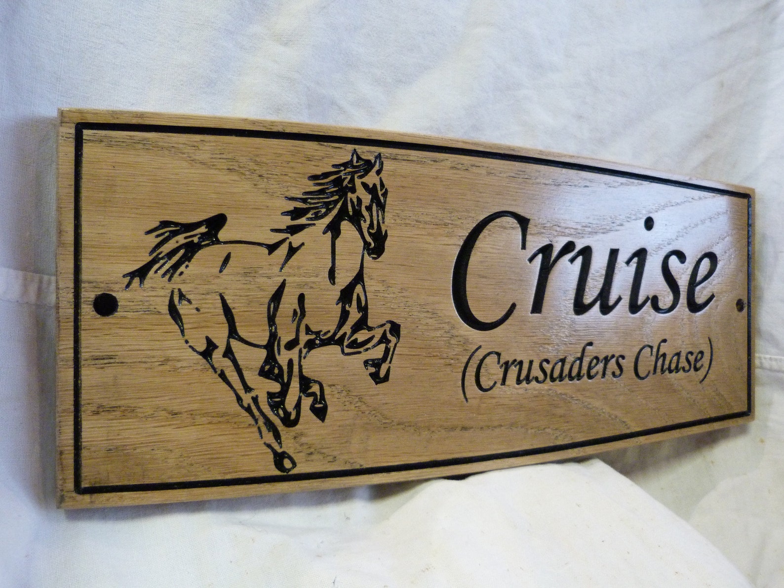 Horse Stable Sign Personalised With Image 130x300x12mm 5 - Etsy