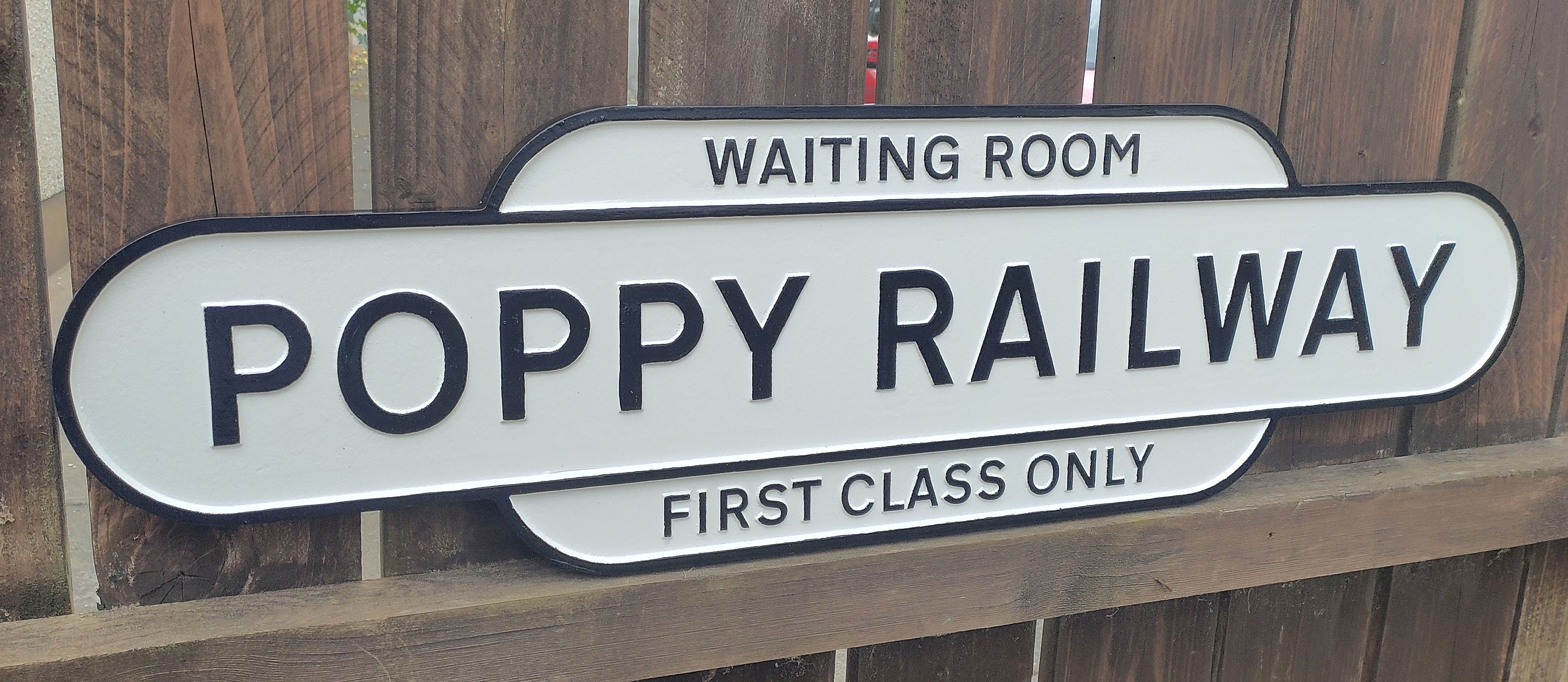 Personalised Railway Sign. Painted and Weather Proofed. | Etsy UK