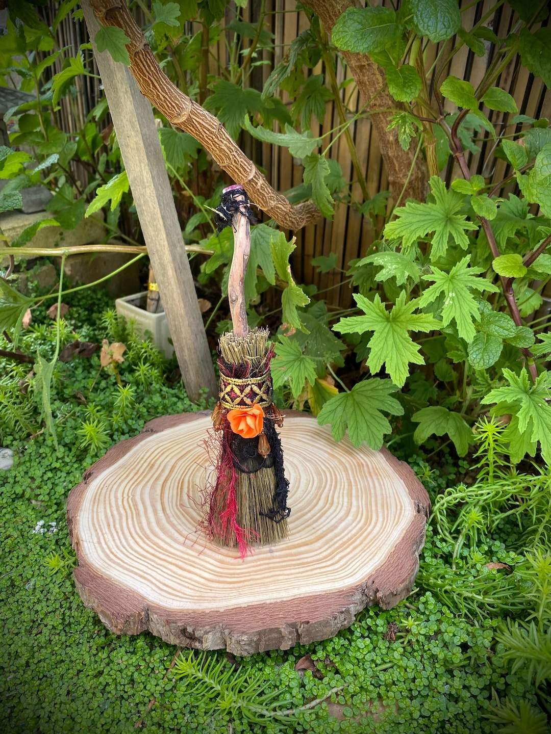 Pagan, Besom Gypsy, Broom Altar, Home or Office Display. Broom ONLY - Etsy