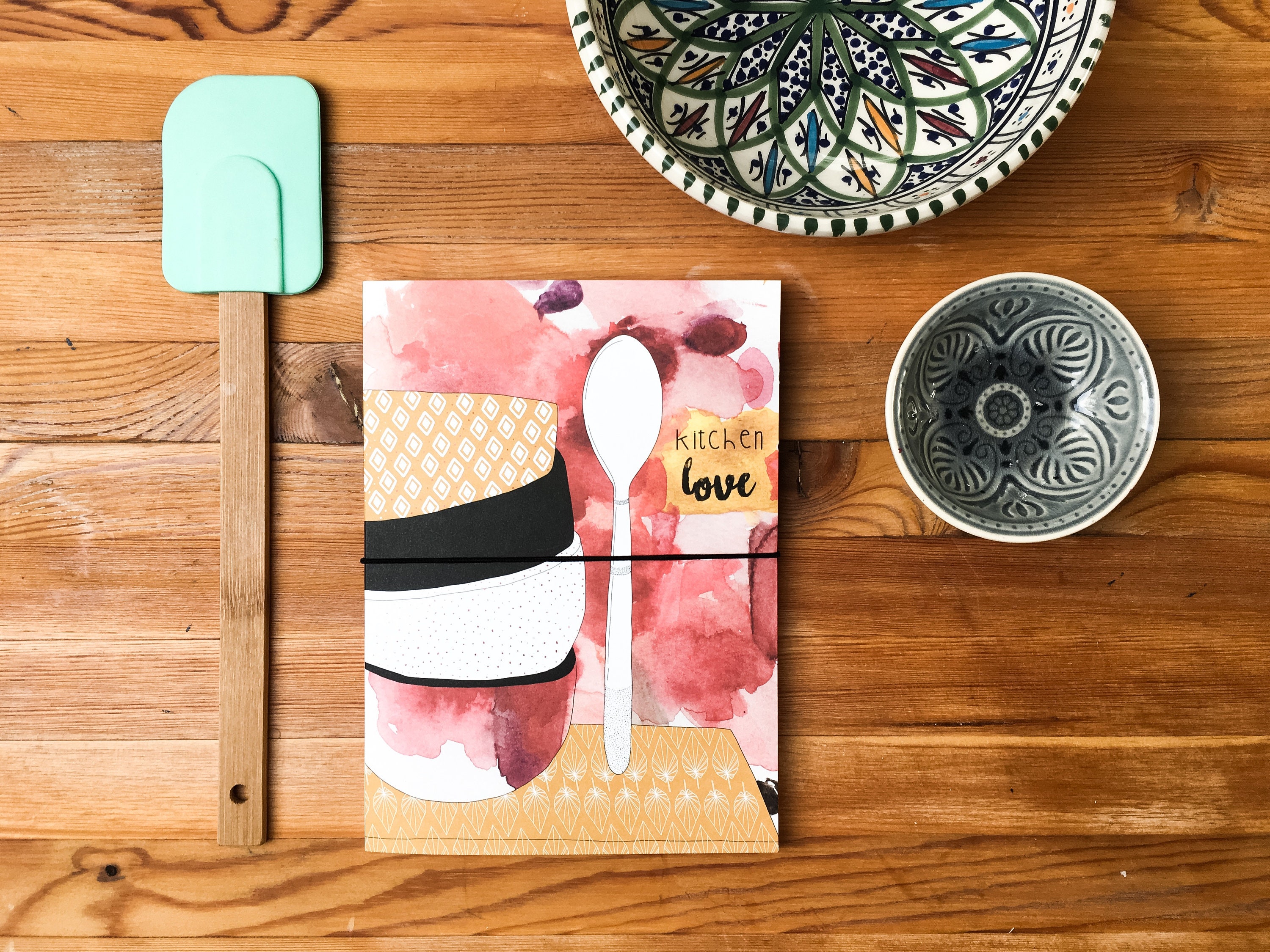 Kochbuch kitchenlove cooking folder DIN A5 | Etsy