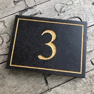 Natural Granite House Signs for Doors , Gates and Fences Available in ...