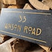 Natural Granite House Signs for Doors , Gates and Fences Available in ...