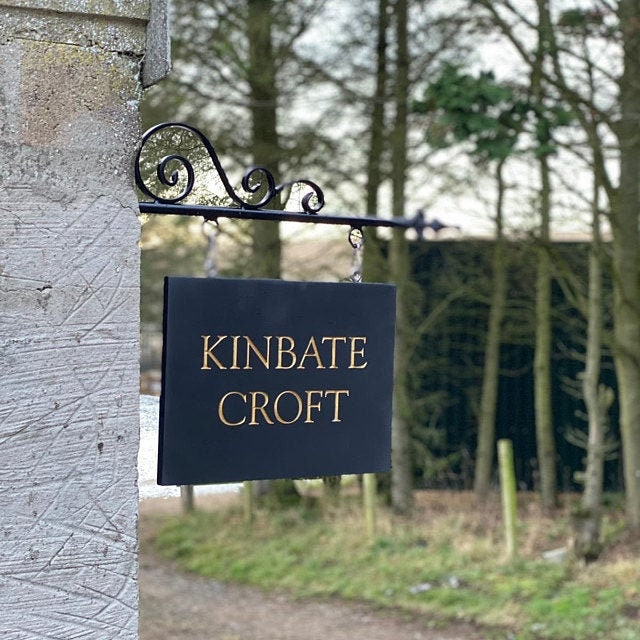 Wrought Iron House Signs Reflect Your Personality With A Bespoke Cast