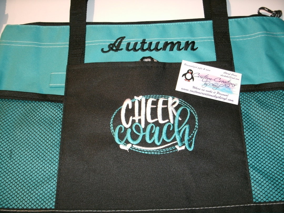 Cheer Coach Personalized Personalized Tote Bag Personalized Tote Bag ...