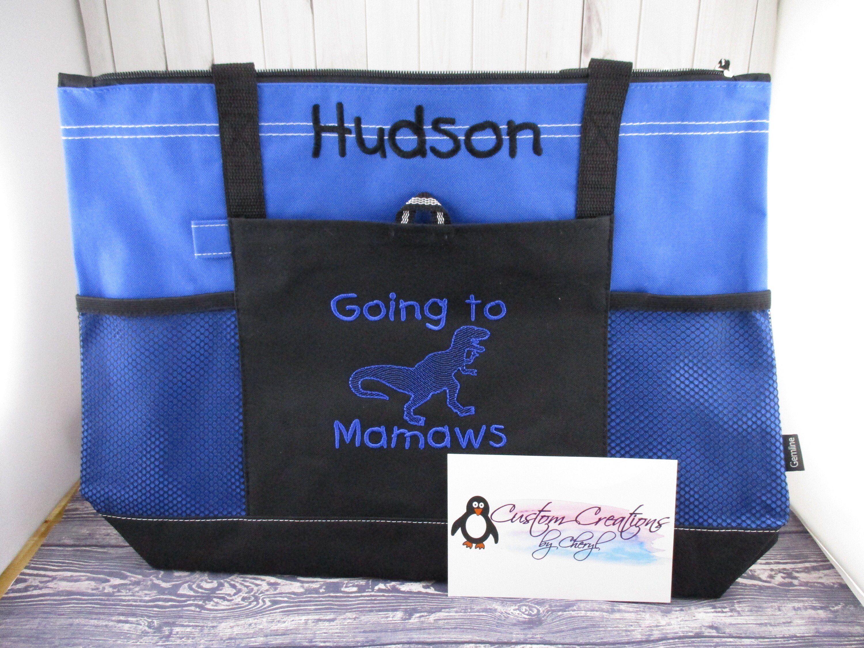 Going to Gaga's House Personalized Overnight Tote Bag Personalized ...