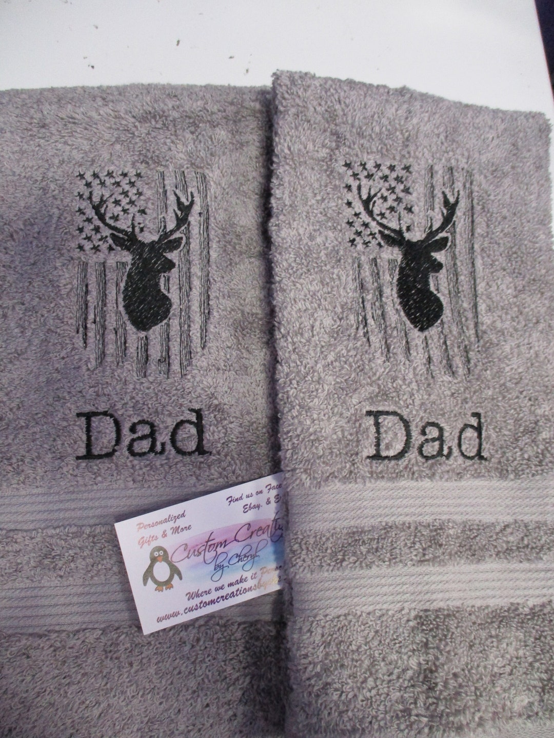 Buck Deer Flag Stars Sketch Hunting Personalized Kitchen Dish Hand ...