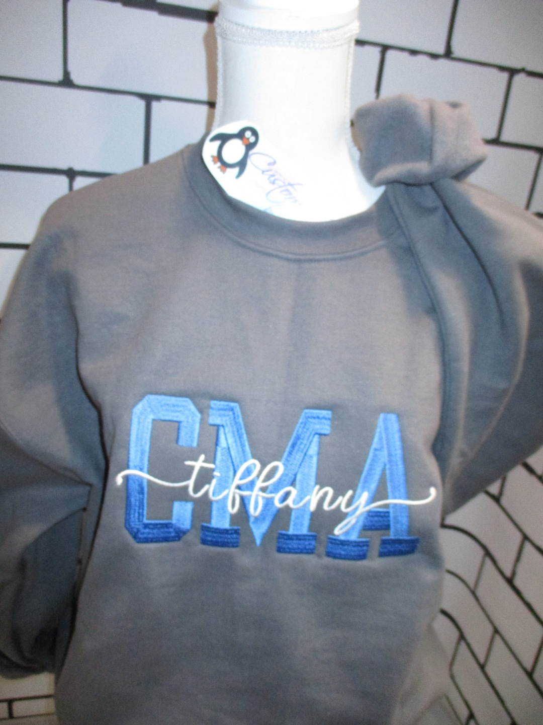Custom CMA Sweatshirt, Personalized CMA Sweatshirt, Custom Embroidered ...