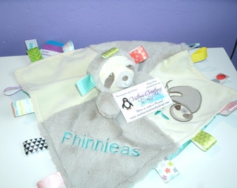 Sloth Custom Blanket - Etsy