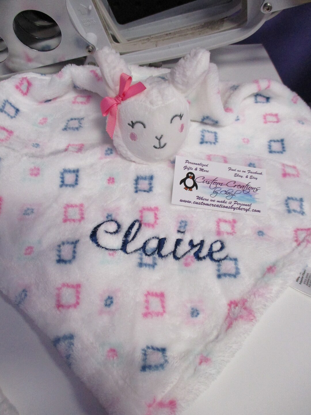 Llama Face Personalized Security Blanket, Llama Personalized Security ...