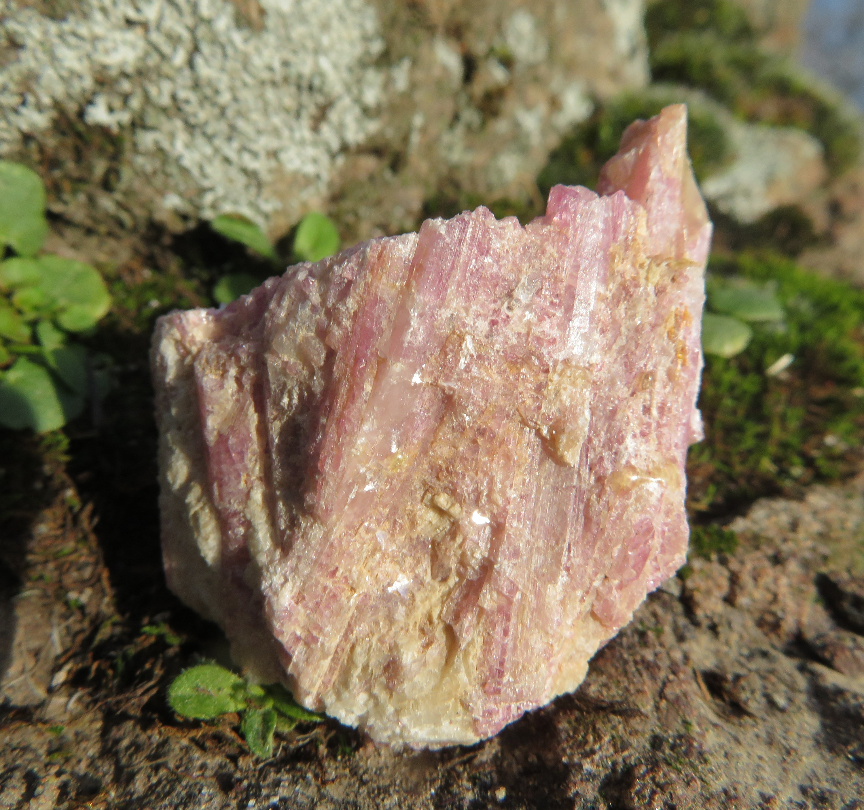 Raw Rubellite 28 Grams 5cm Stone Deco Minerals Decoration - Etsy UK