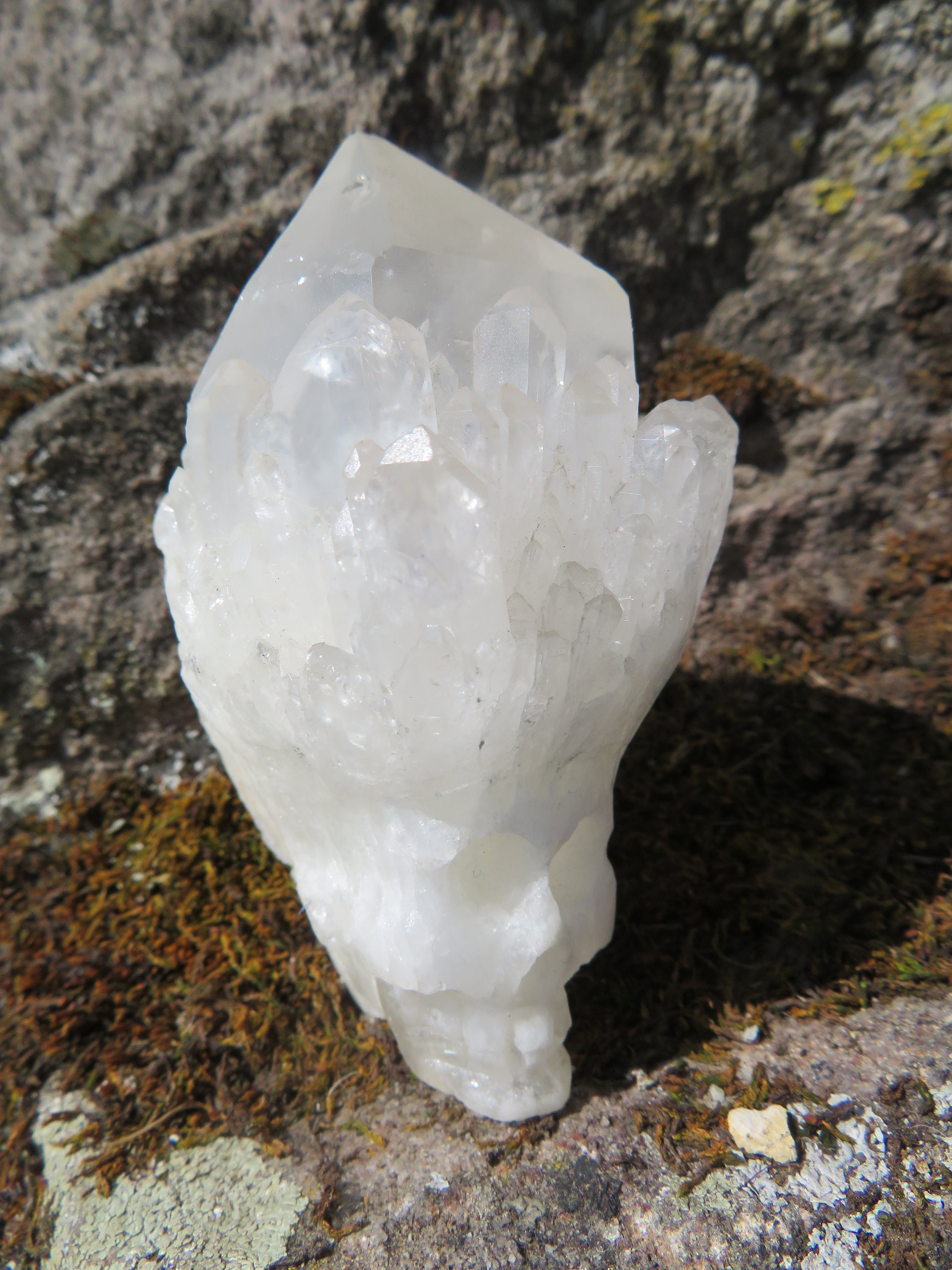 Celestial XL Scepter Crystal with skull ca. 85cm x 5cm x 5cm | Etsy