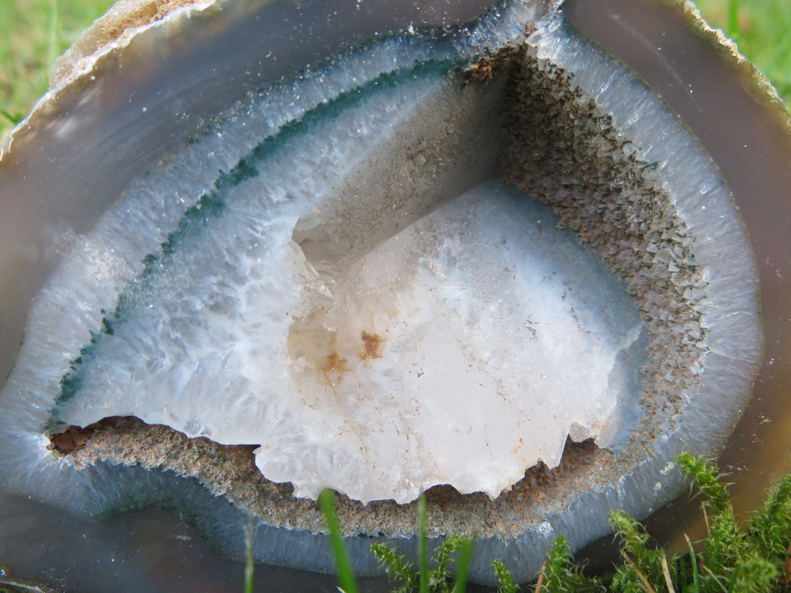 Lovely Agate Geode 105cm X 8cm X 55cm Ca. 569 Grams Stone - Etsy