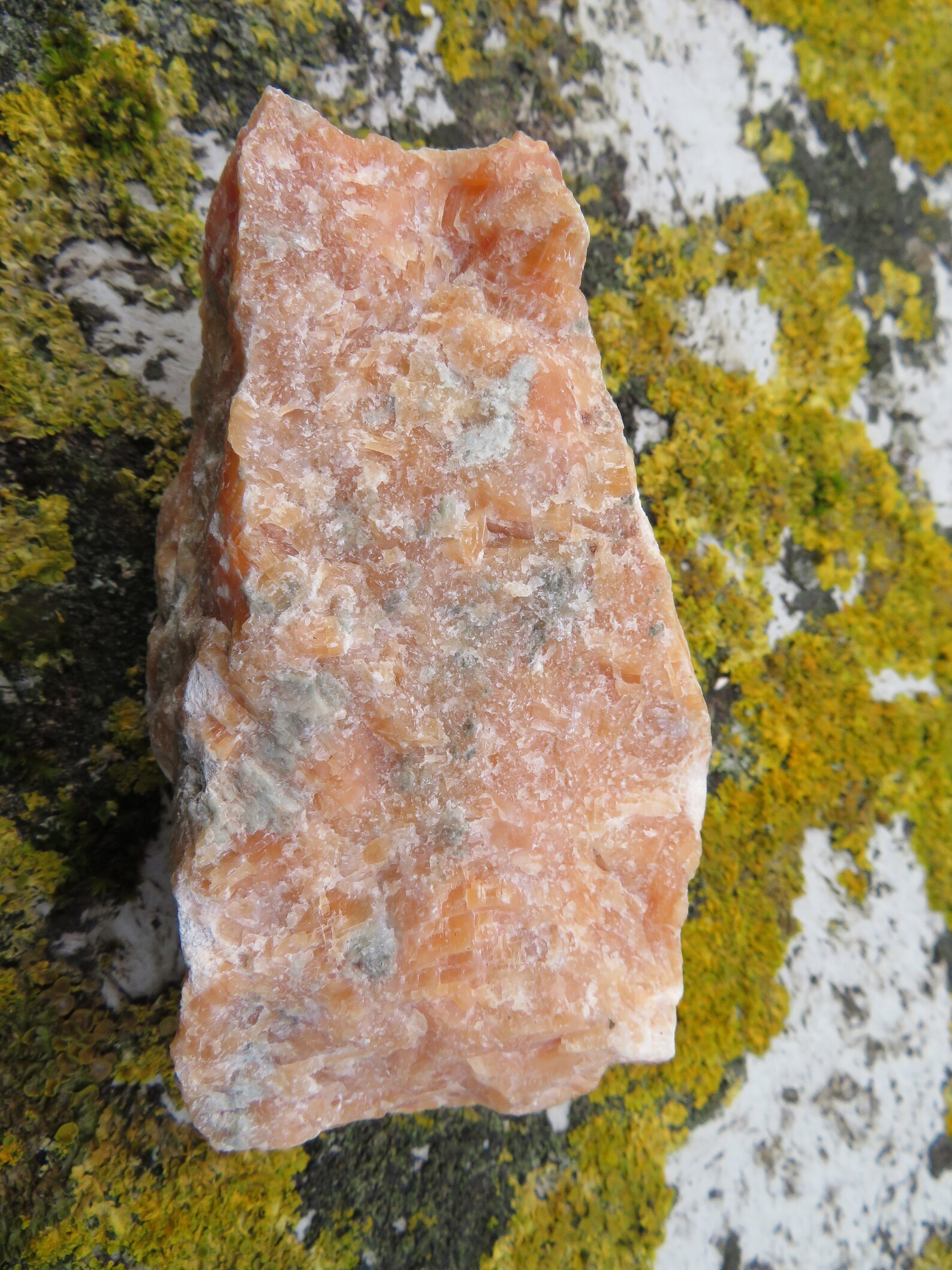 Lovely Raw Peach Calcite Ca. 11cm X 6cm X 4cm Ca. 418 Grams - Etsy