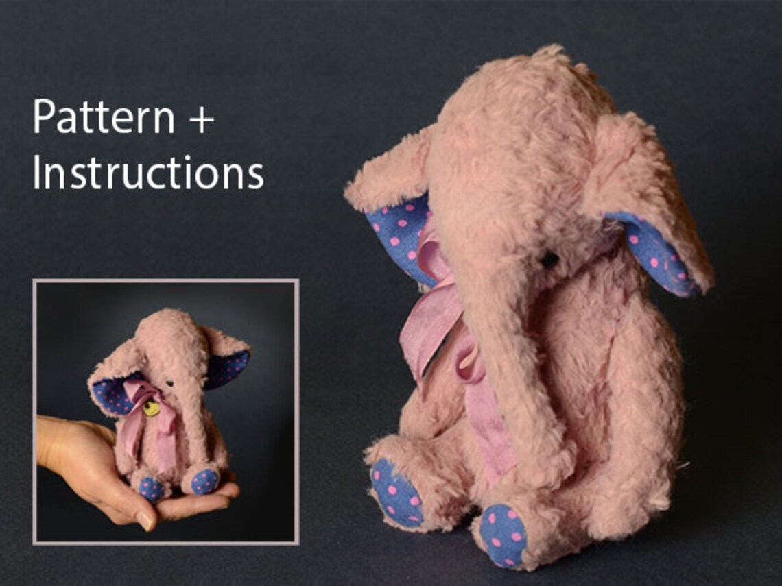 Elephant Pattern PDF Digital Download File - Etsy Canada