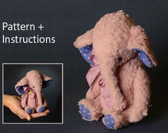 Memory Elephant Pattern - Etsy