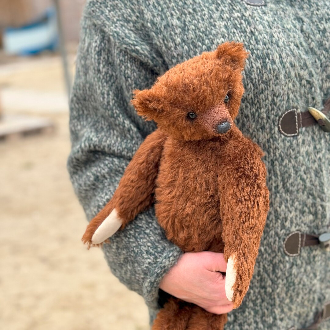 BIG Jointed Premium Mohair TEDDY BEAR 42cm 16.54in. Stuffed Animal One ...