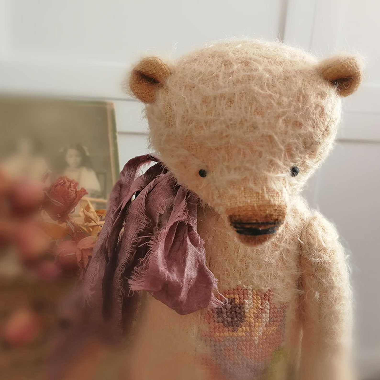 Artist Bear Pattern PDF Digital Download File - Etsy