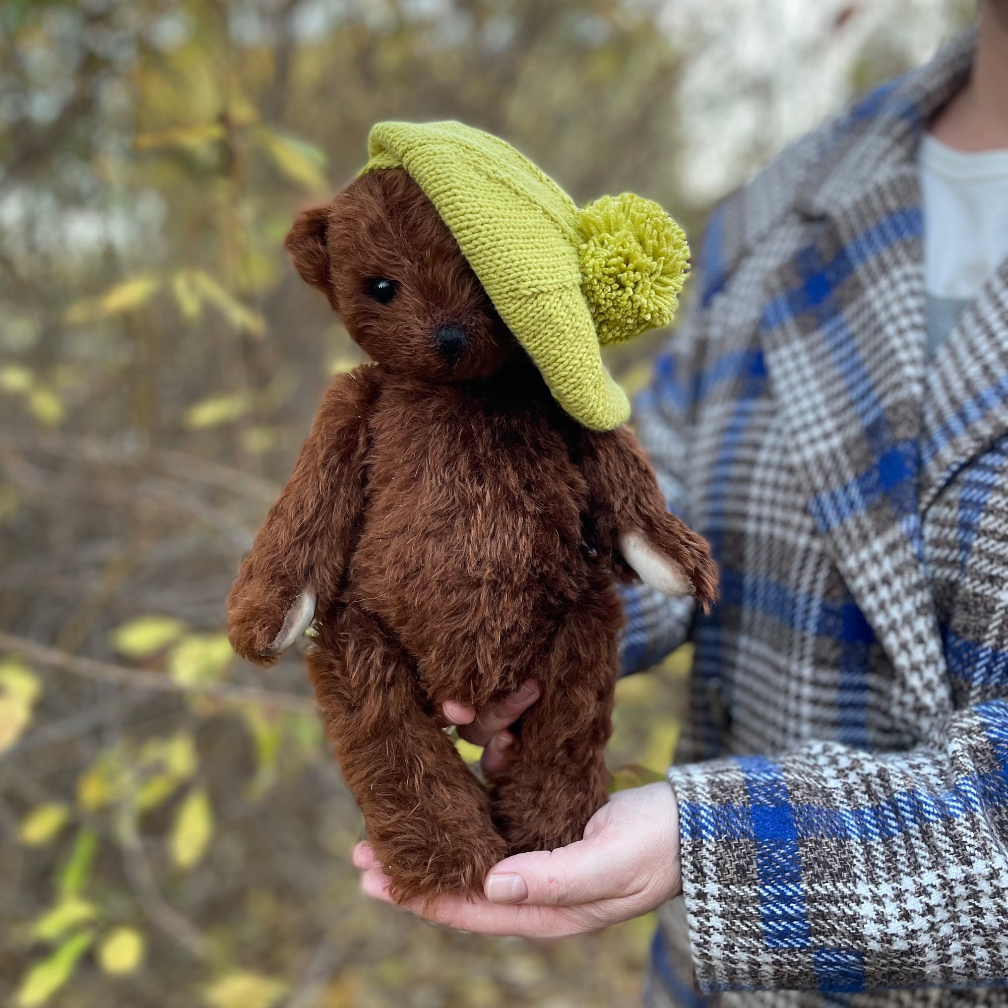 Baby Bear 31 Cm 12.2in. Hand Made Teddy Bear Christmas Gift Teddy ...