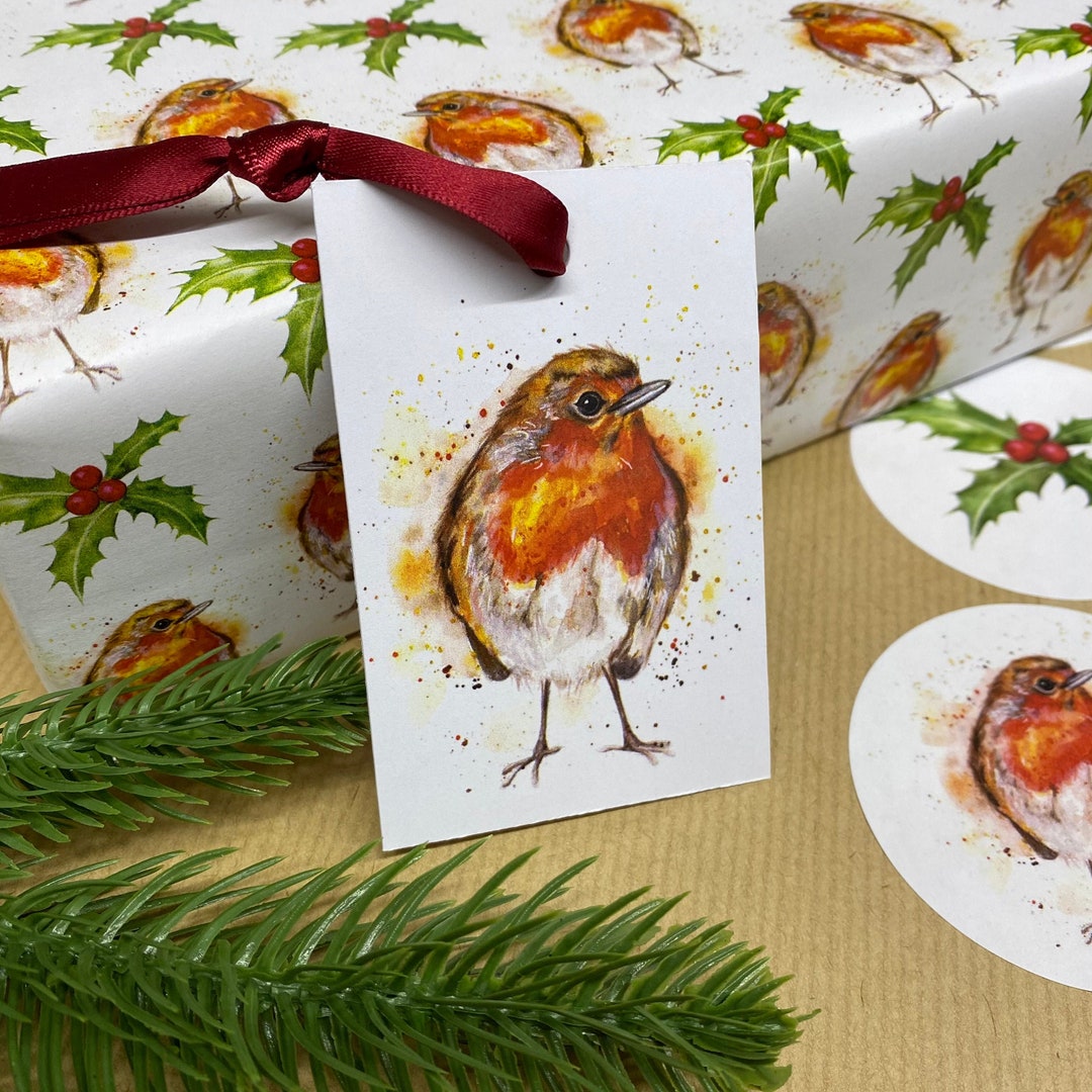 Robin Gift Tags - Etsy