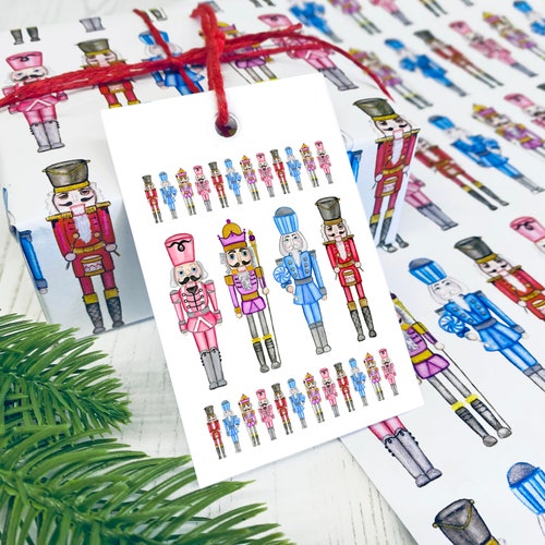 Nutcracker Luxury Wrapping Paper Gift Wrap - Etsy