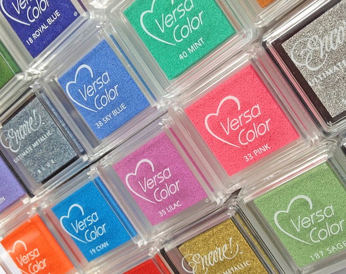 Versa Color Mini Ink Pads for Craft and Fingerprinting - Etsy