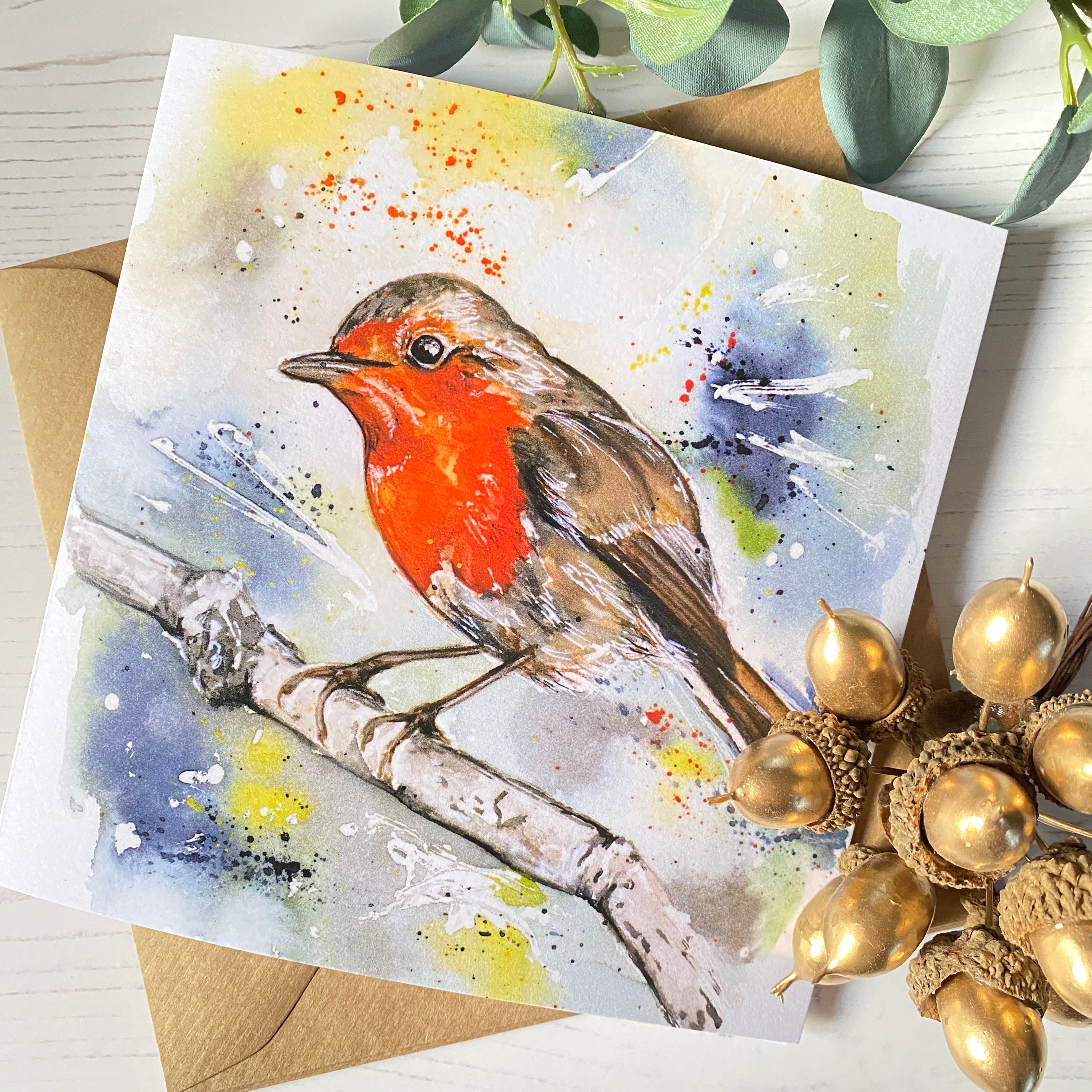 Robin Greetings Cards Robin Christmas Cards. - Etsy UK