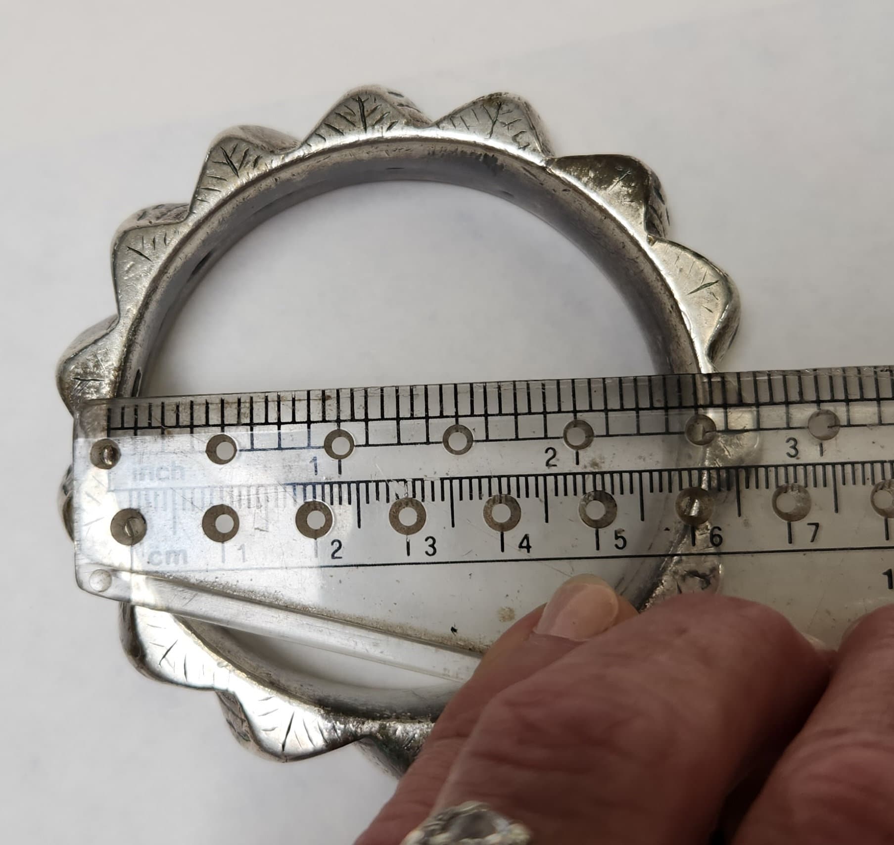 2 African Berber Silver Bangles Bracelets 510 Grams Total - Etsy