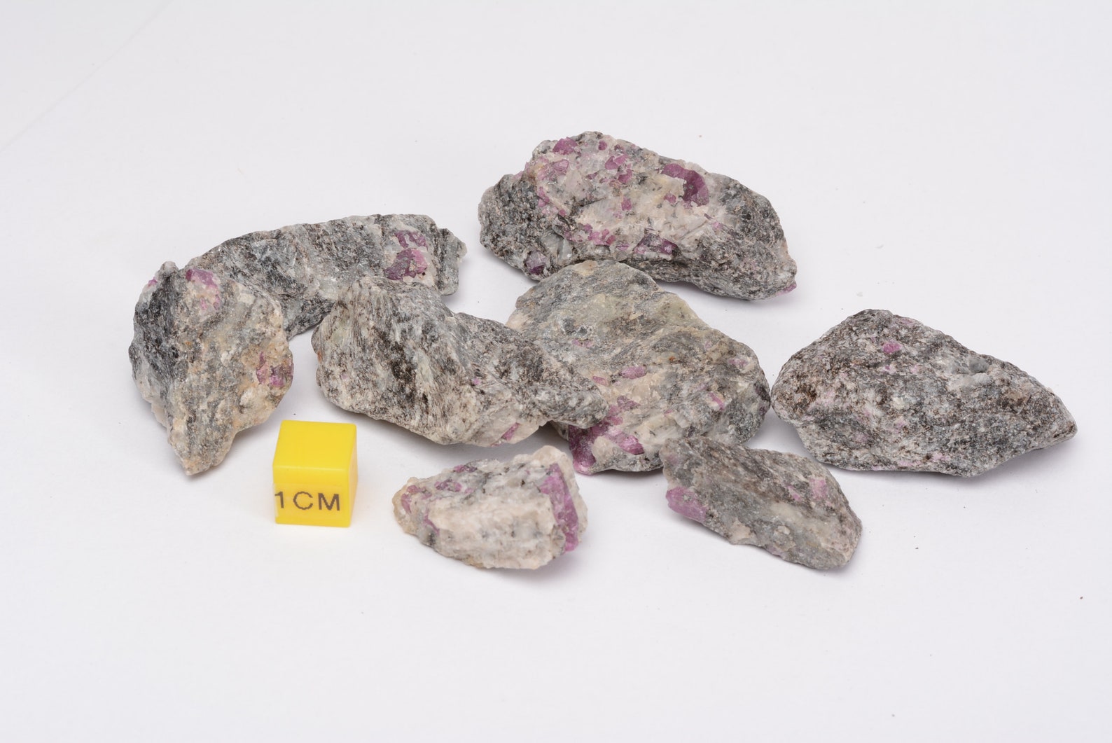 Fluorescent RUBY in MATRIX UV 100g Lot Rough Specimen Natural | Etsy