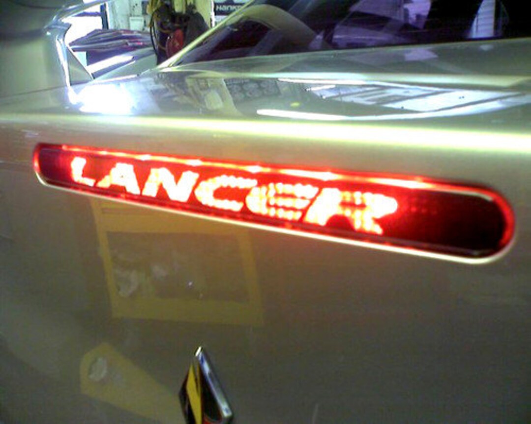 Lancer Brake Light Vinyl Decal Overlay (2008-2014) - Etsy
